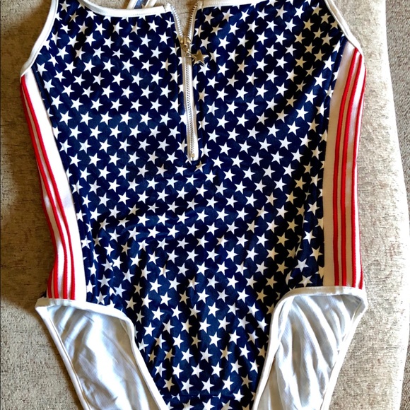 Hobie | Swim | Stars Stripes Onepiece Swimsuit Size 6 | Poshmark